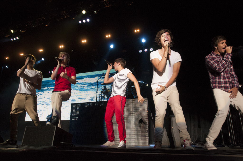 One Direction Up All Night Tour Stage